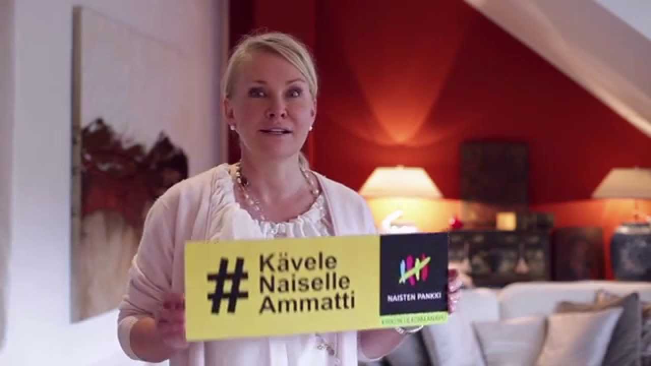 Kävele Naiselle Ammatti 2015 - Iisa Strand - Naisten Pankki