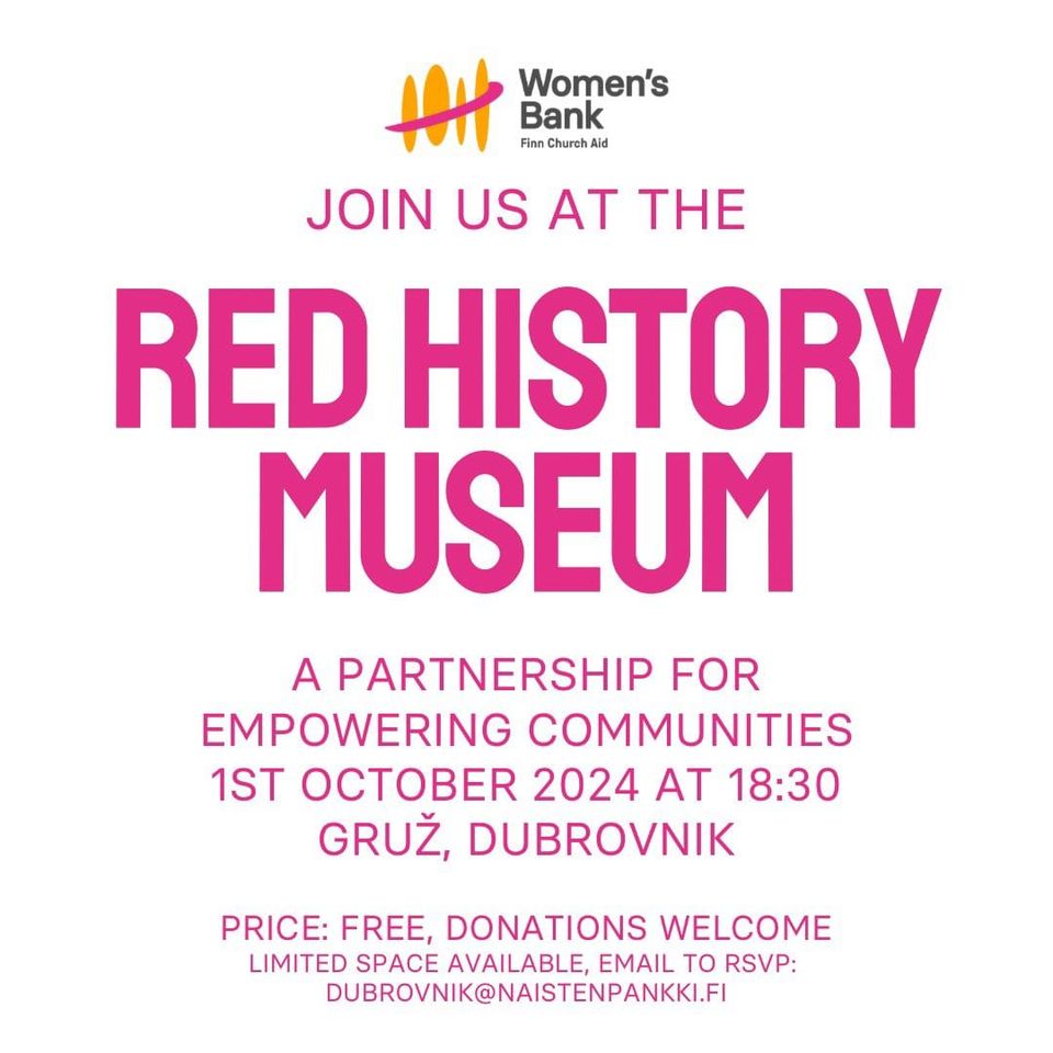 Women's Bank Red History Museum visit - Naisten Pankki
